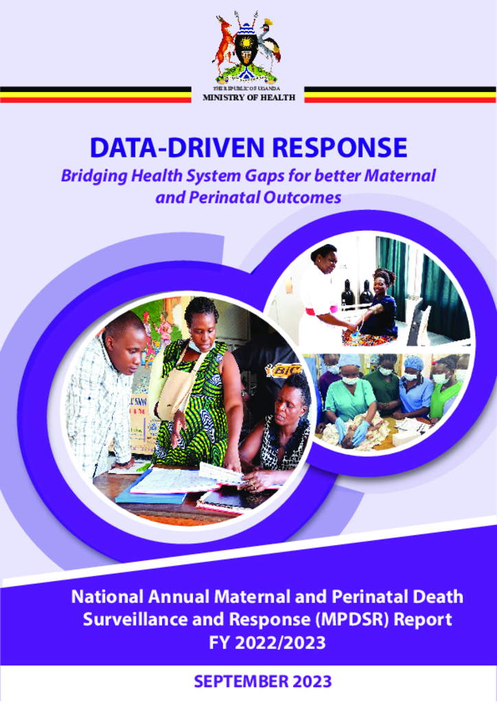 National Annual Maternal and Perinatal Death Report FY 2022/2023 | MOH Knowledge Management Portal